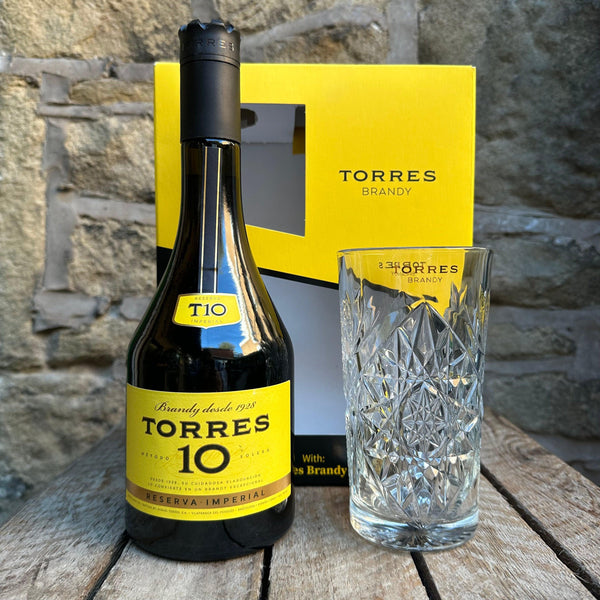 Torres 10 Reserva Imperial Brandy Gift Set – Turton Wines